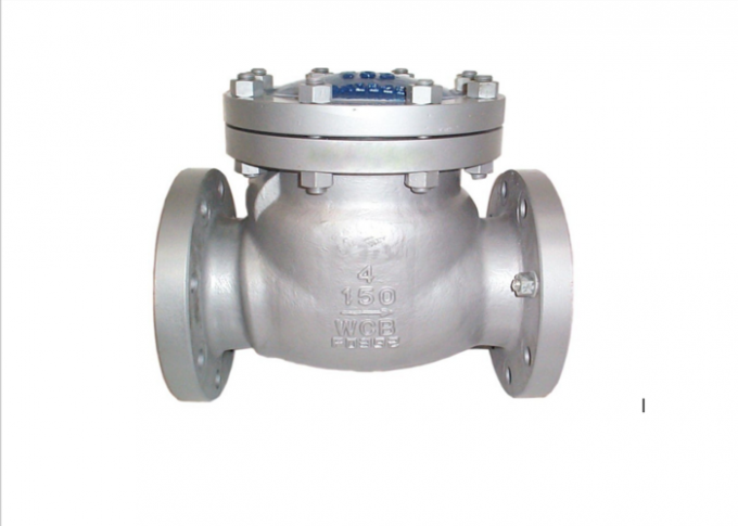 Cast Steel Swing Check Valve , Flanged Non Return Valve ANSI 150LB H44H